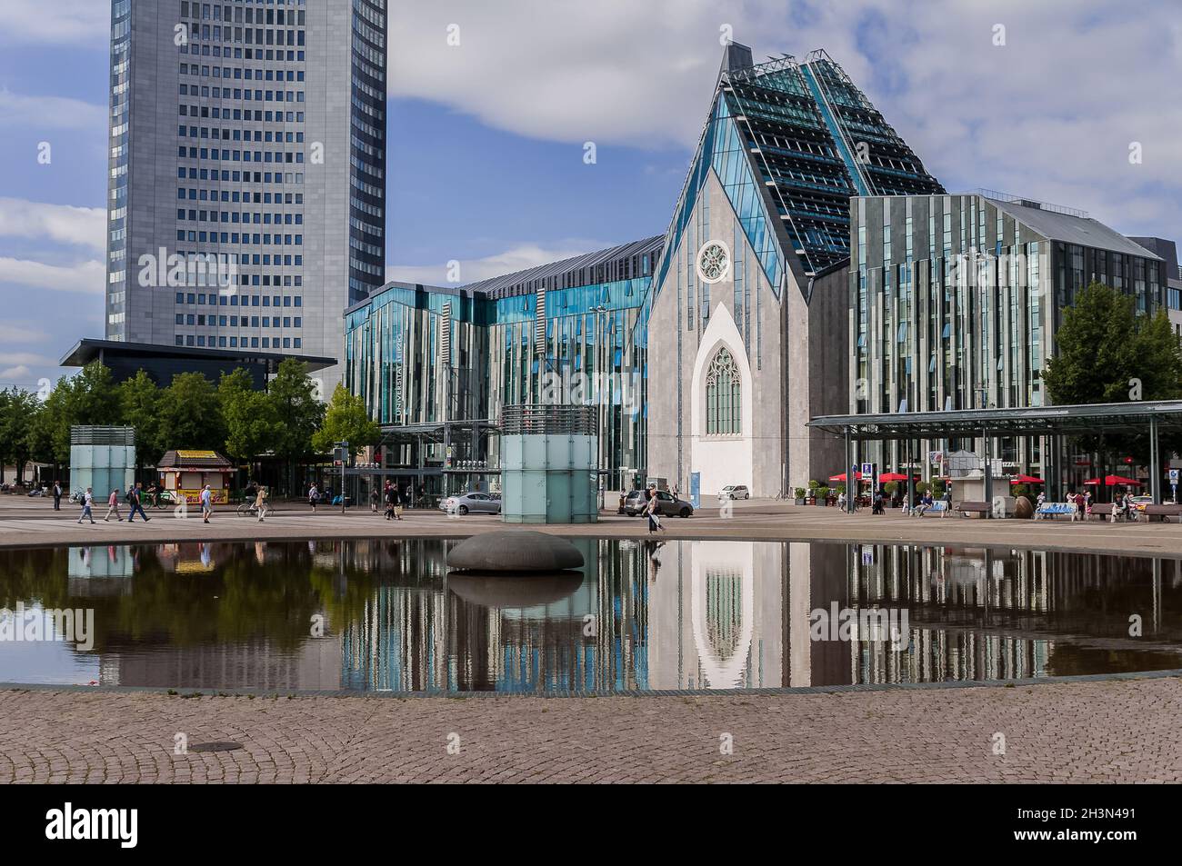 Leipzig Augustusplatz Saxony Stock Photo - Alamy