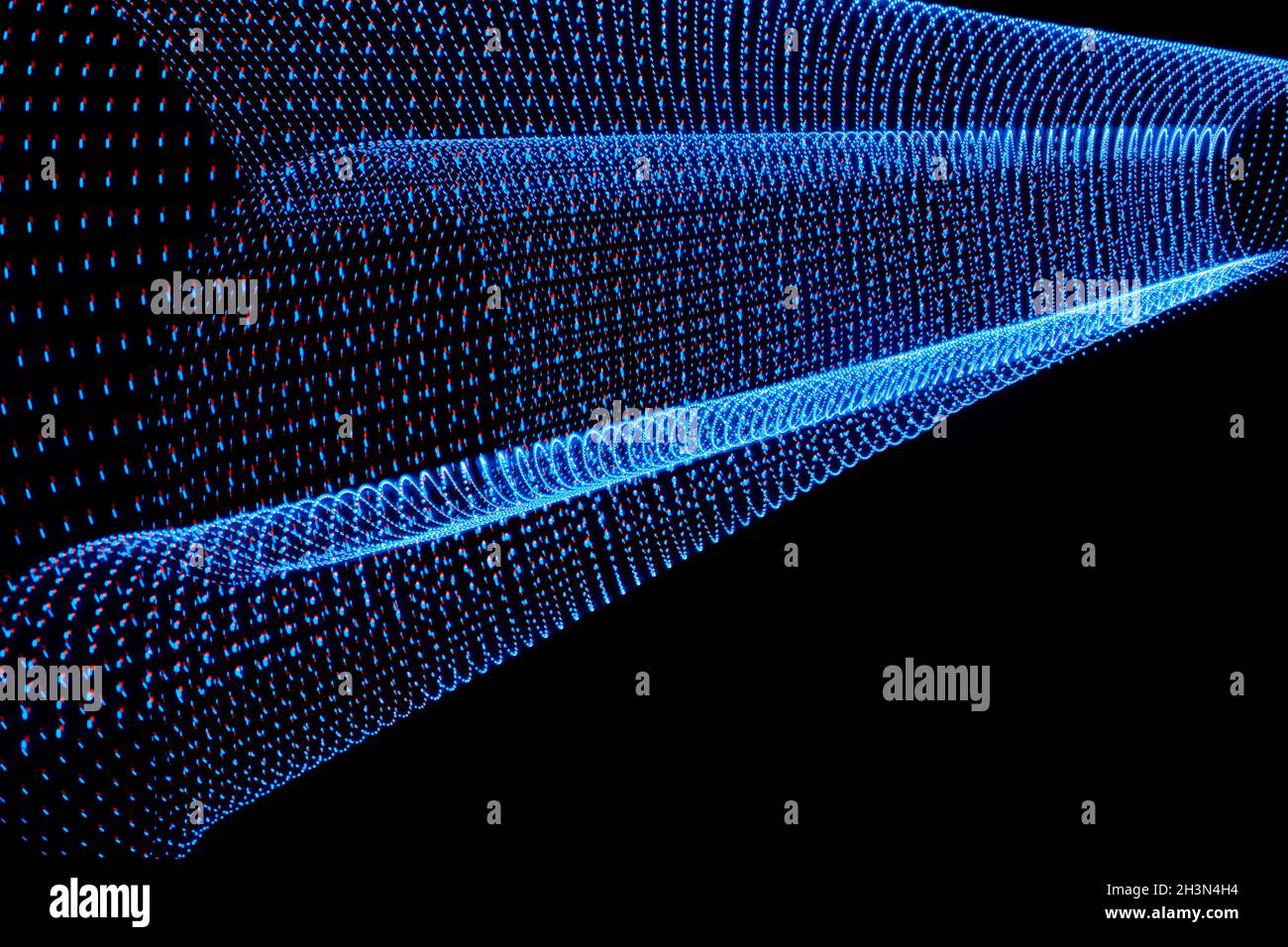 Abstract lines of colors. Art made with light. Resource for designers ...