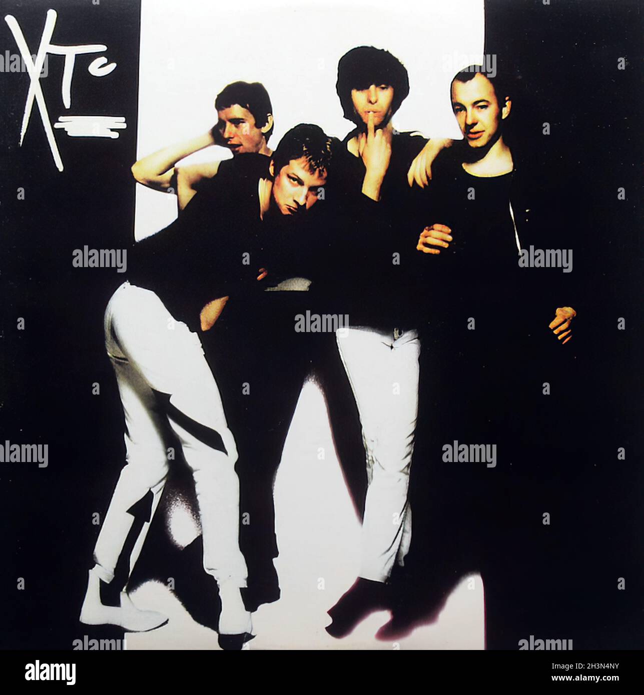 1978 Xtc Lp Album Cover Uk England Vinyl White Music Stock Photo - Alamy