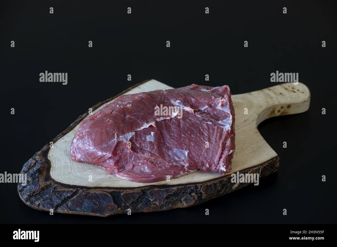 Meat wooden chopping board hi-res stock photography and images - Alamy