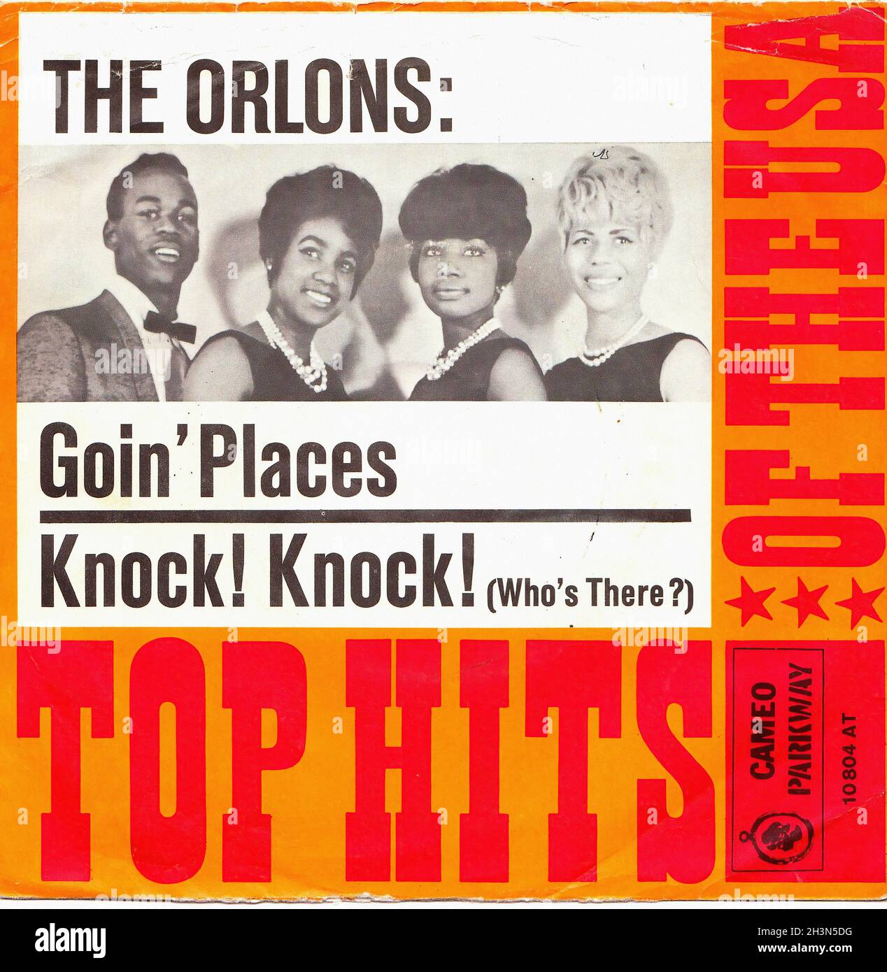 Vintage Vinyl Recording - Orlons, The - Knock Knock - D - 1964 Stock ...