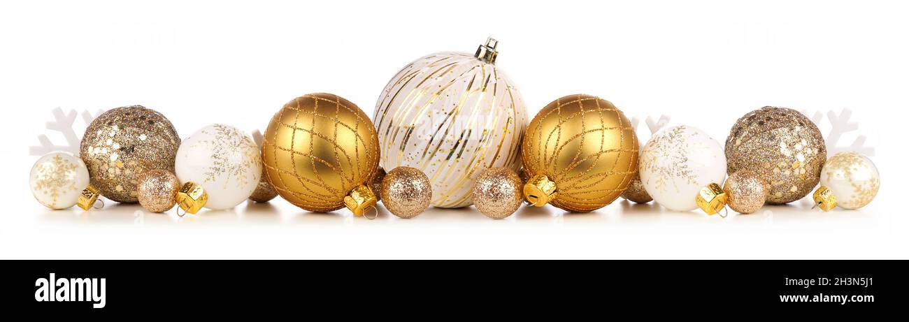 Gold Christmas Border