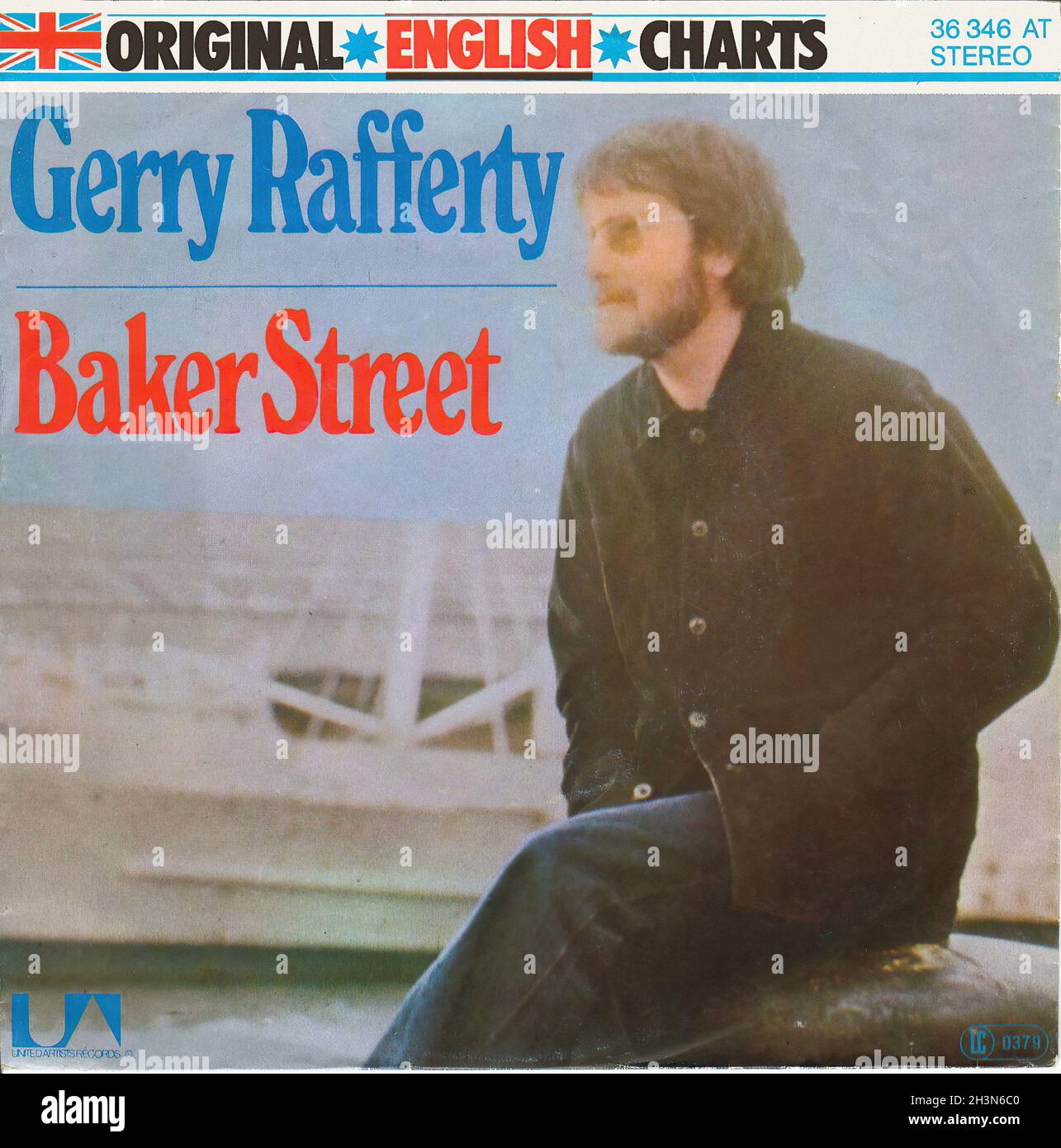 Vintage Vinyl Recording - Rafferty, Gerry - Baker Street - 1978 Stock ...