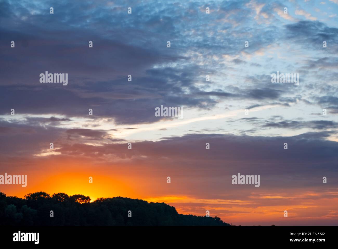 Texture sunset sky by the sea Stock Photo - Alamy