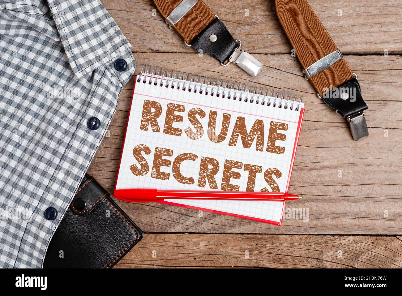 Hand writing sign Resume Secrets. Word for Tips on making amazing ...