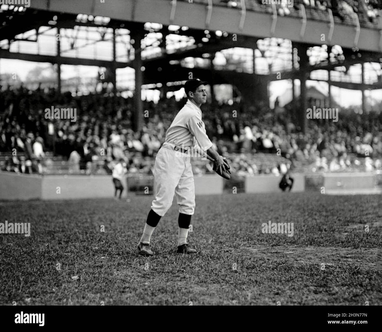 Stanley Raymond "Bucky" Harris, Washington Senators, 1924 Stock Photo ...