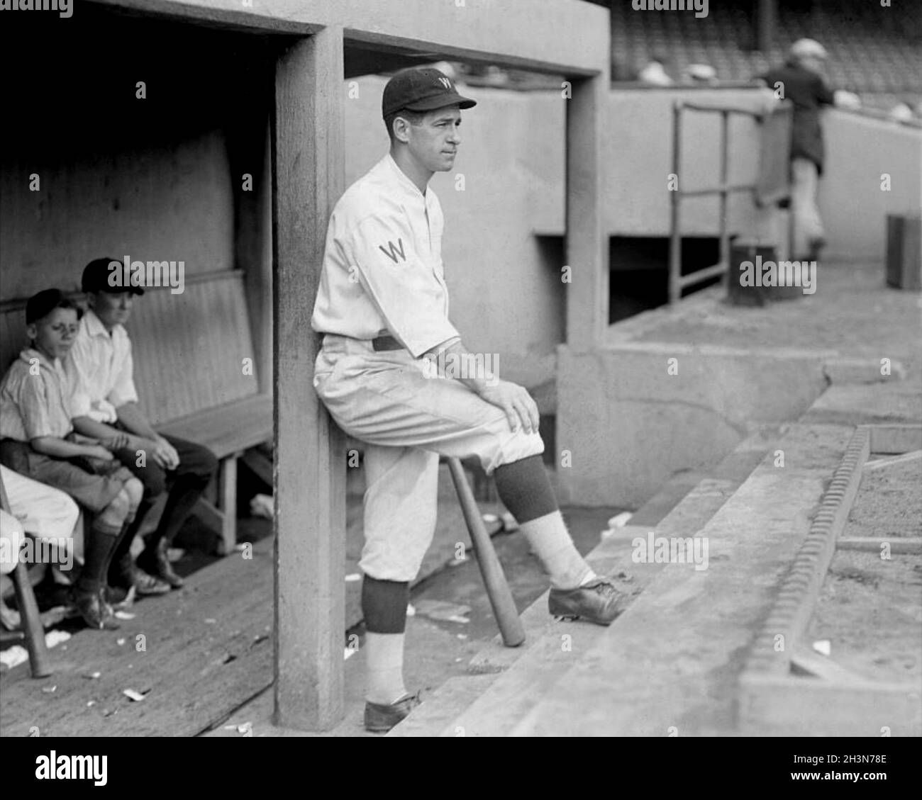 Stanley Raymond "Bucky" Harris, Washington Senators, 1924 Stock Photo ...