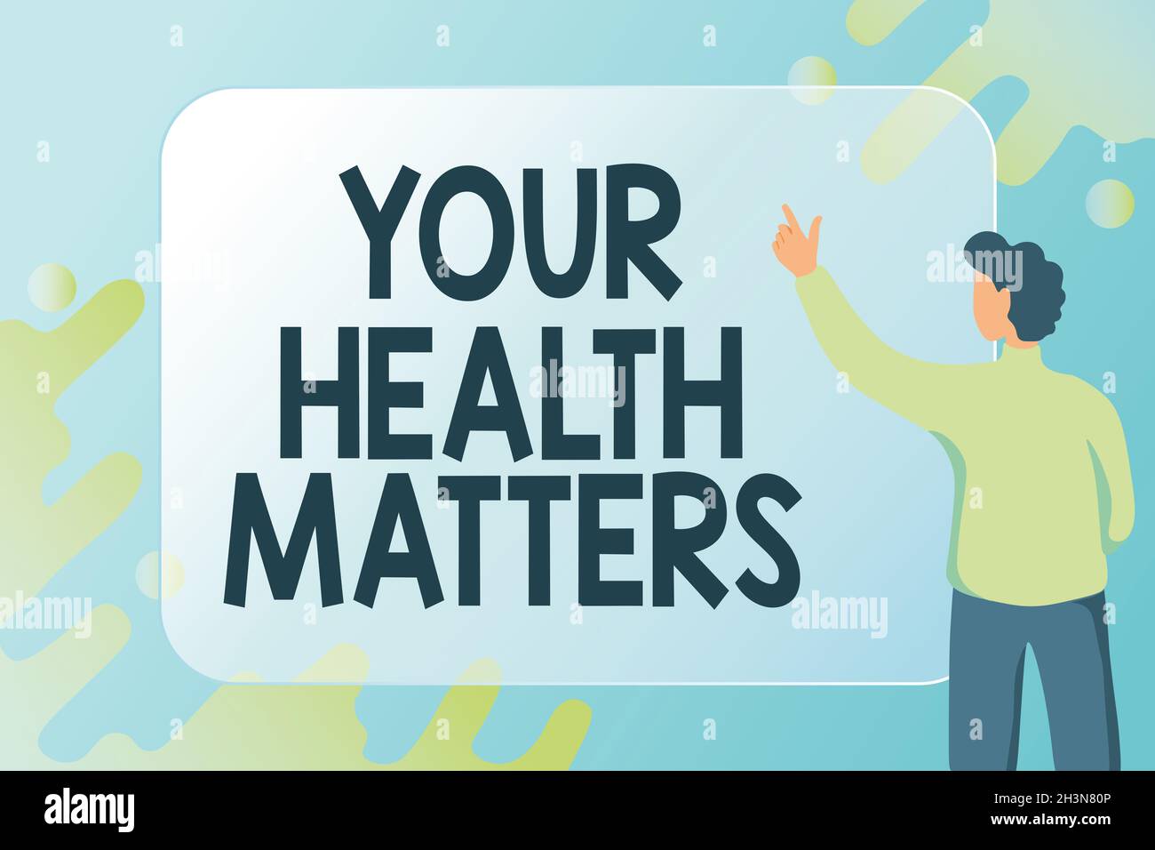Inspiration showing sign Your Health Matters. Internet Concept good ...