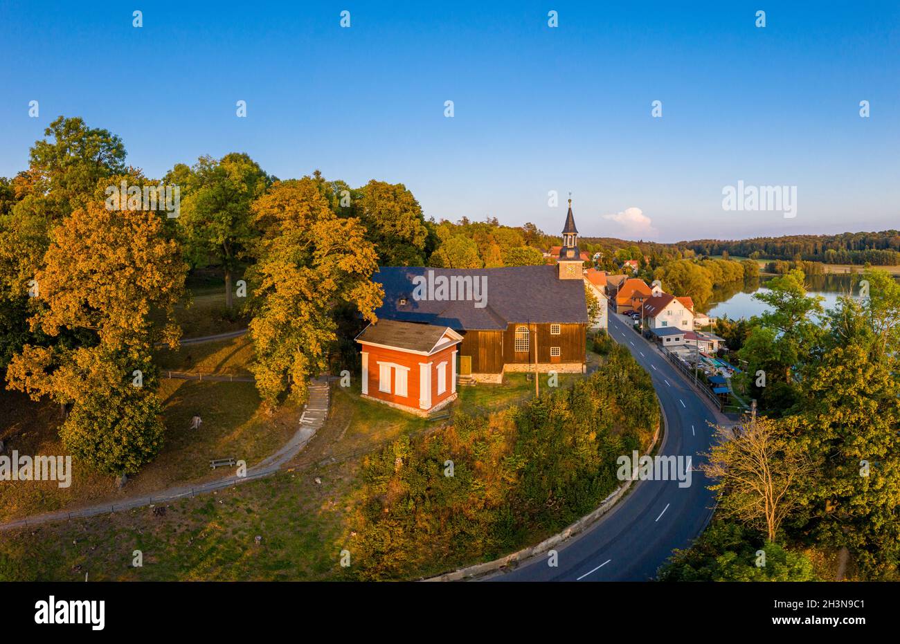 Luftbildaufnahme aus stiege im harz hi-res stock photography and images ...