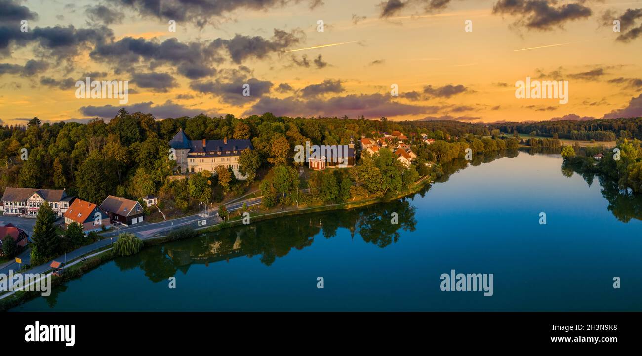Luftbildaufnahme aus stiege im harz hi-res stock photography and images ...