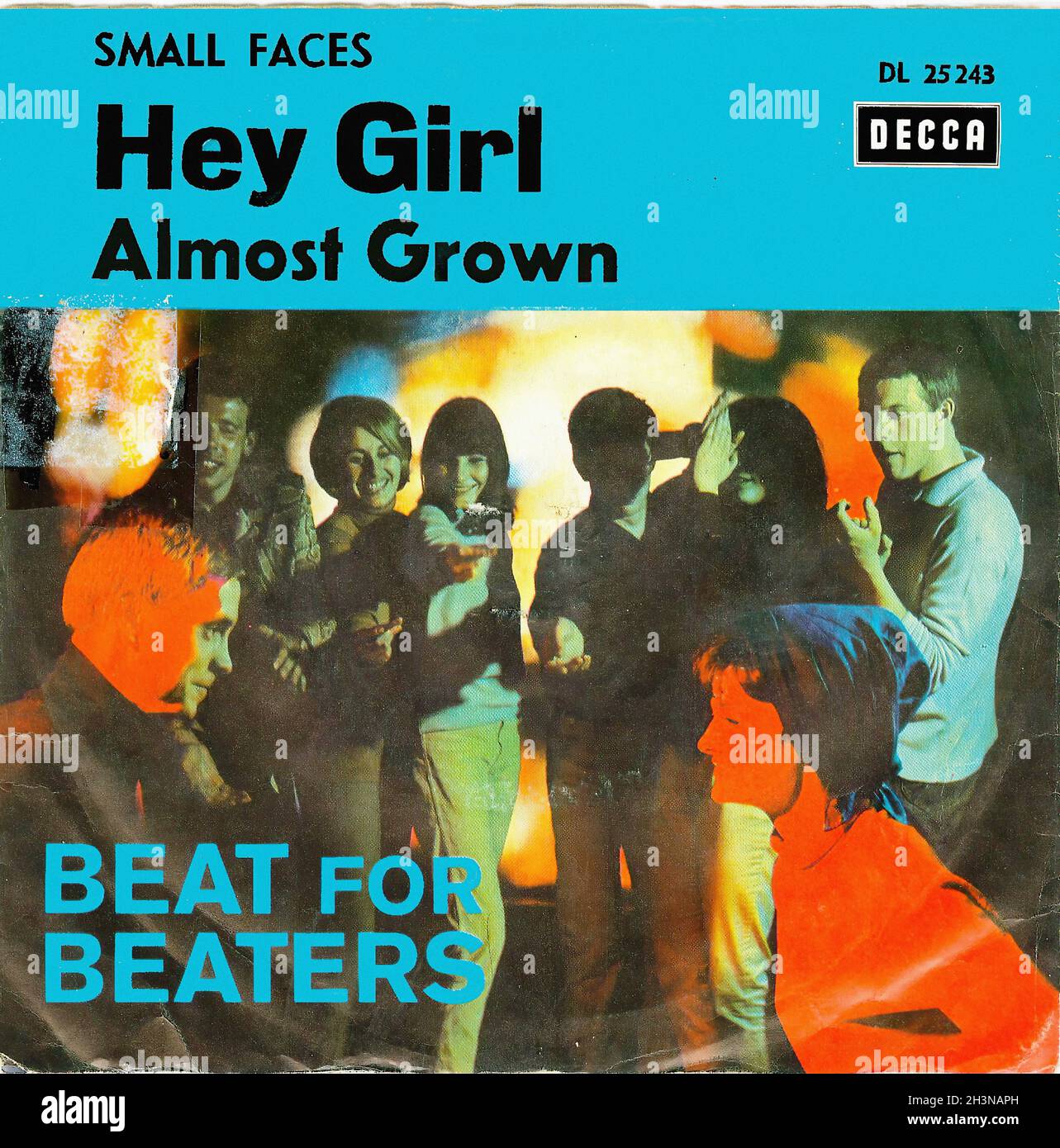 Vintage Vinyl Recording - Small Faces - Hey Girl - D - 1966 Stock Photo ...