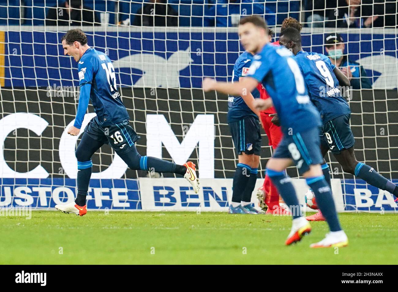 Sinsheim, Germany. 29th Oct, 2021. Football: Bundesliga, TSG 1899 ...