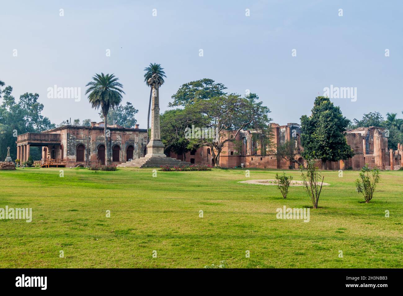 Ruins of the Residency Complex in Lucknow, Uttar Pradesh state, India ...