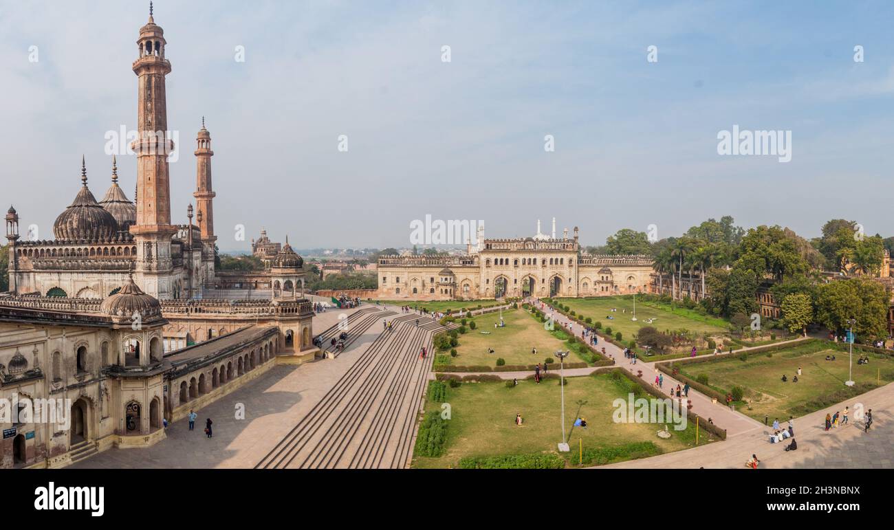 Bara imambara gate gate architecture hi-res stock photography and ...