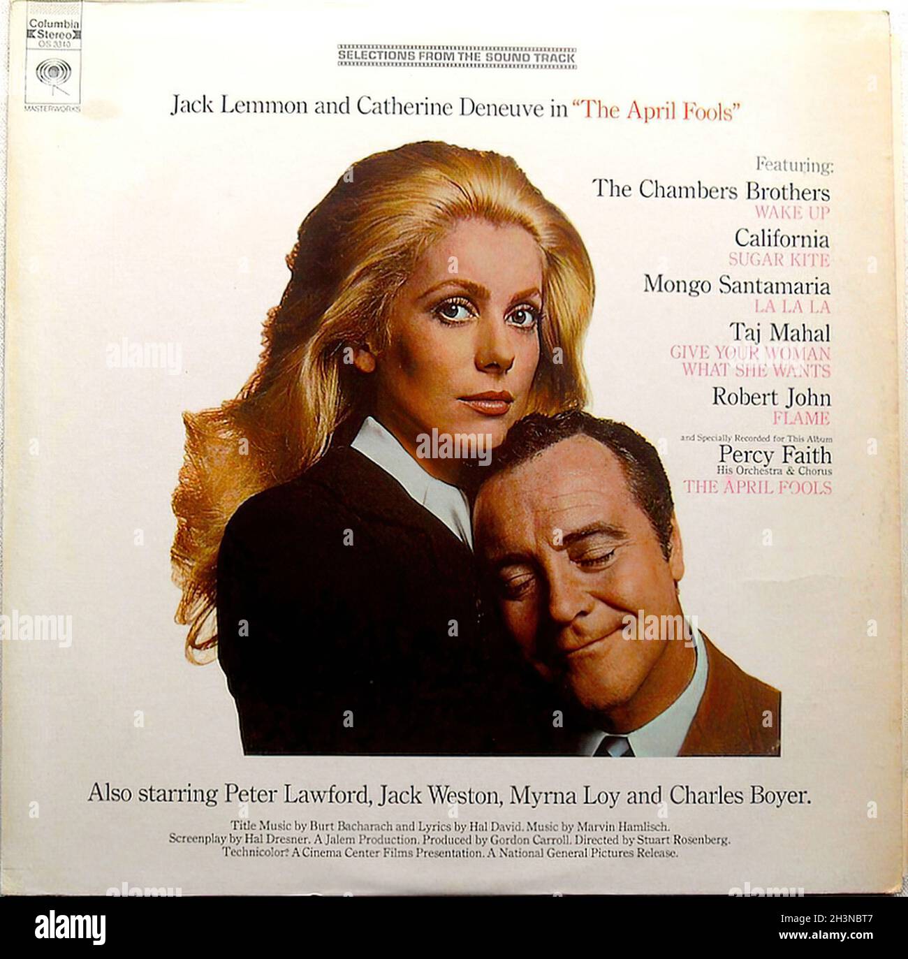 1969 The April Fools Catherine Deneuve and Jack Lemmon Lp Record Vinyl ...