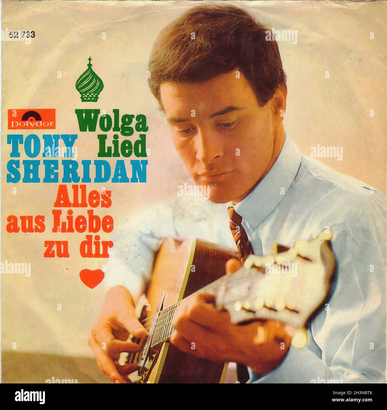 Vintage Vinyl Recording - Sheridan, Tony-Wolgalied-1966 Stock Photo - Alamy