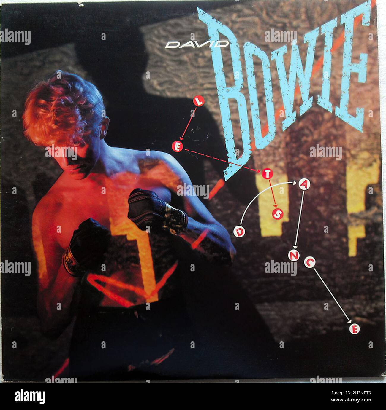 1983 David Bowie Let's Dance 1980s Lp Record Album Original Vintage ...