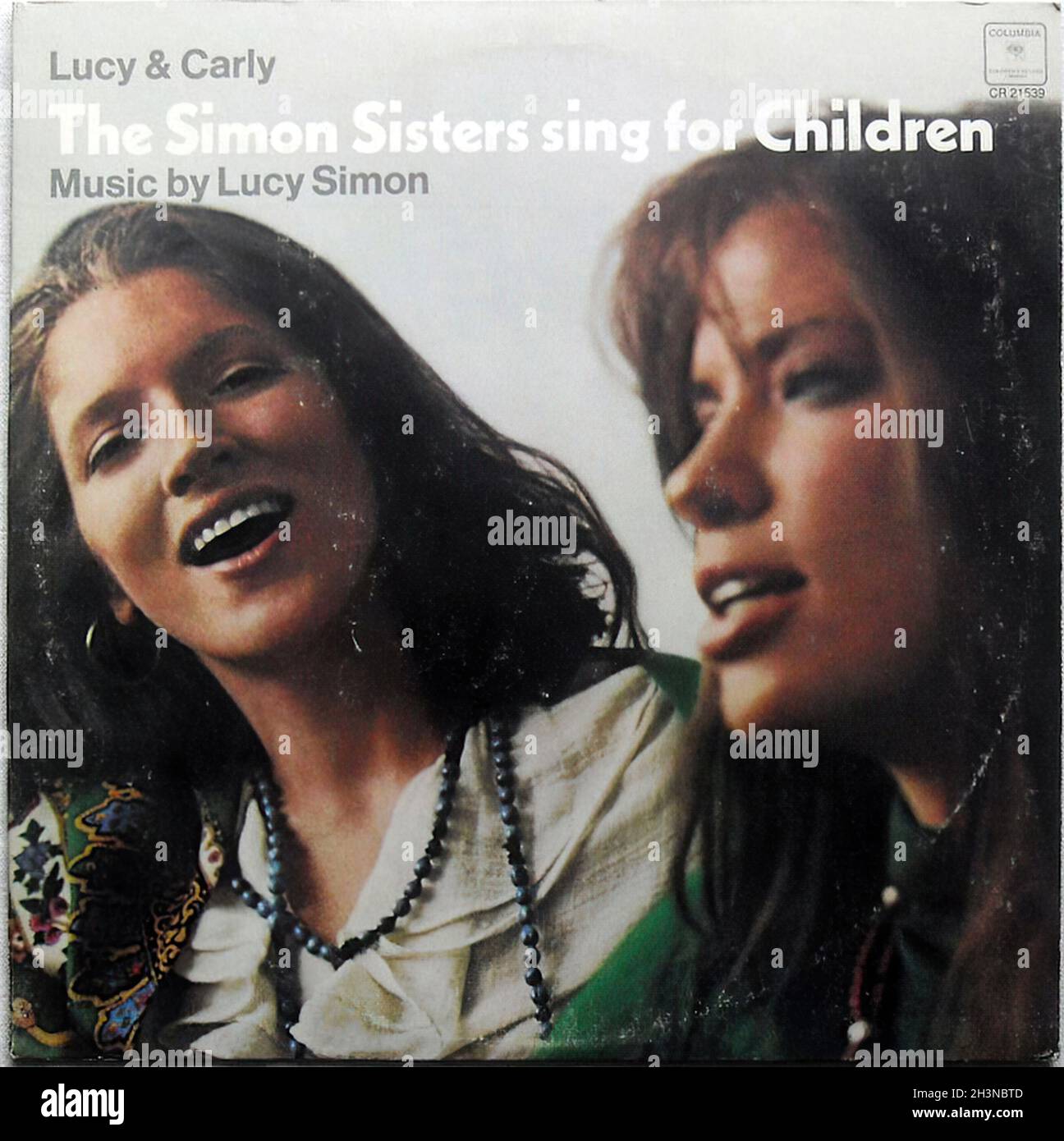 1960s Carly and Lucy Simon Sing for Children Lp Sleeve Album Record ...