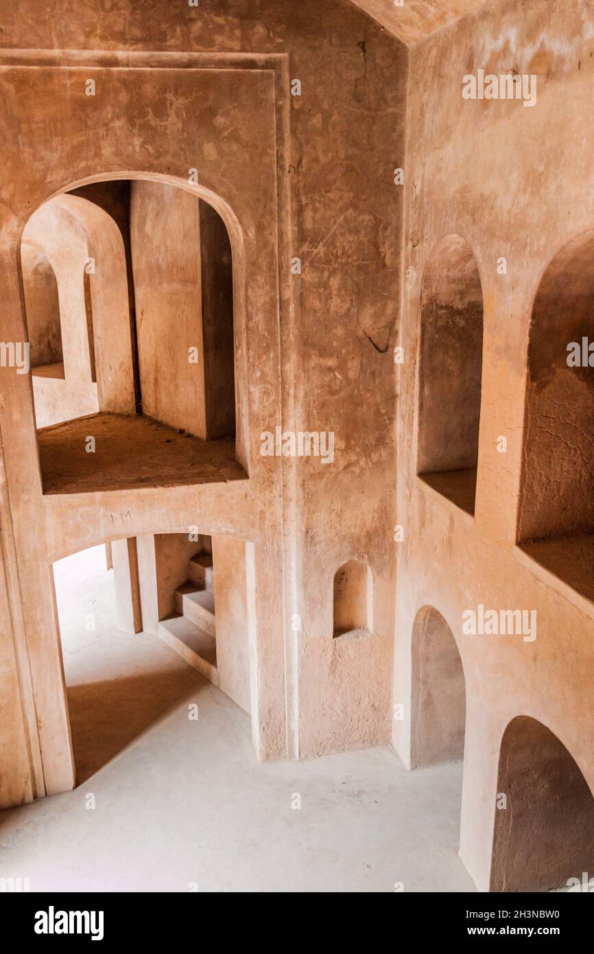 Baori step well at Bara Imambara complex in Lucknow, Uttar Pradesh ...