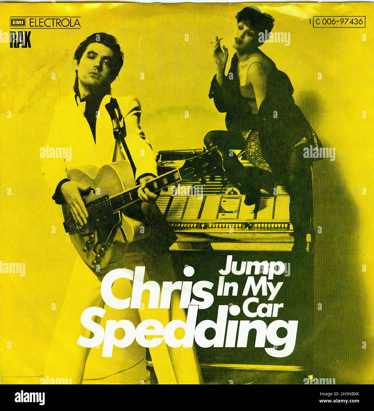 Vintage Vinyl Recording - Spedding, Chris - Jump In My Car - D - 1976 ...
