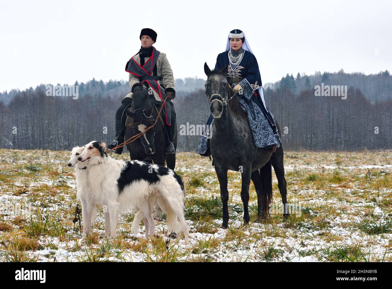 Minsk region, Belarus - November 5: Historical reconstruction of the ...