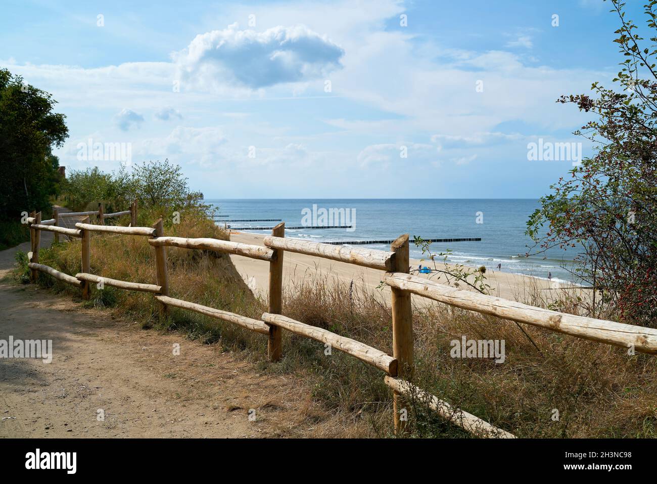 Rewal, poland beach storm hi-res stock photography and images - Alamy