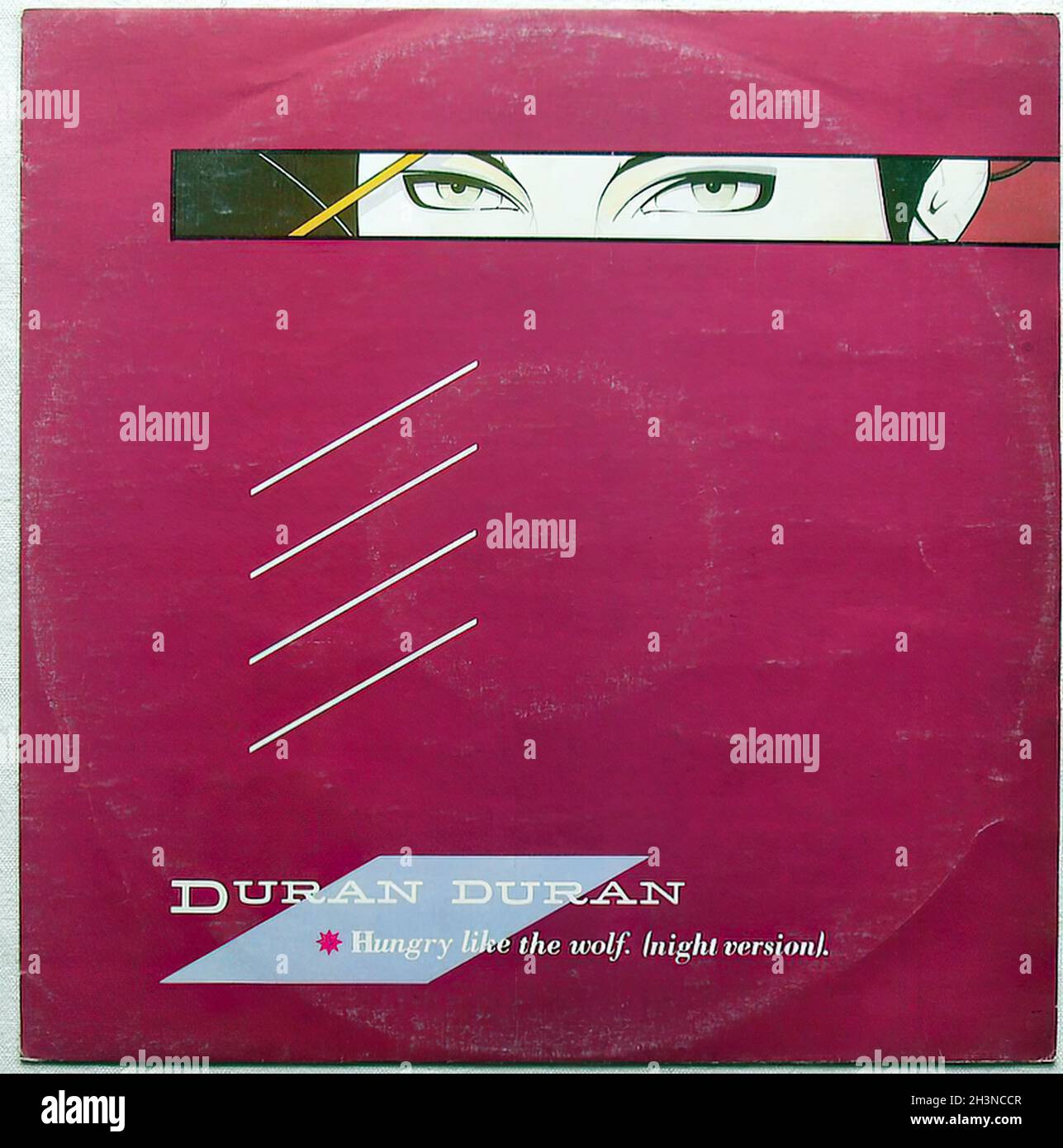 1982 Hungry like the Wolf 12 Inch Single B Duran Duran Original Vintage ...