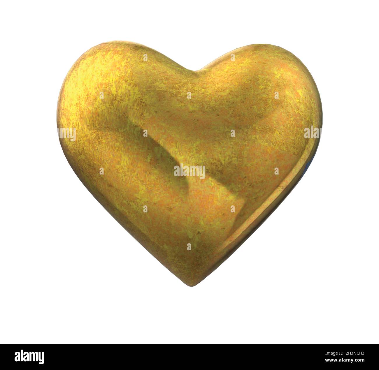 Gold heart Stock Vector Images - Alamy