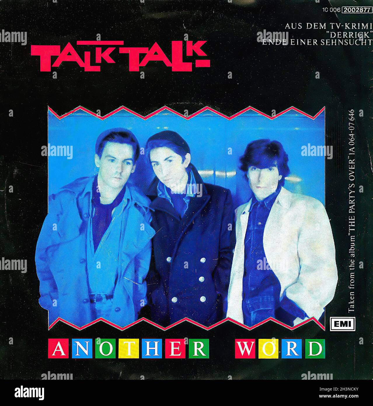 Vintage Vinyl Recording Talk Talk Another Word D 1982 Stock vintage-vinyl-recording-talk-talk-another-word-d-1982-stock