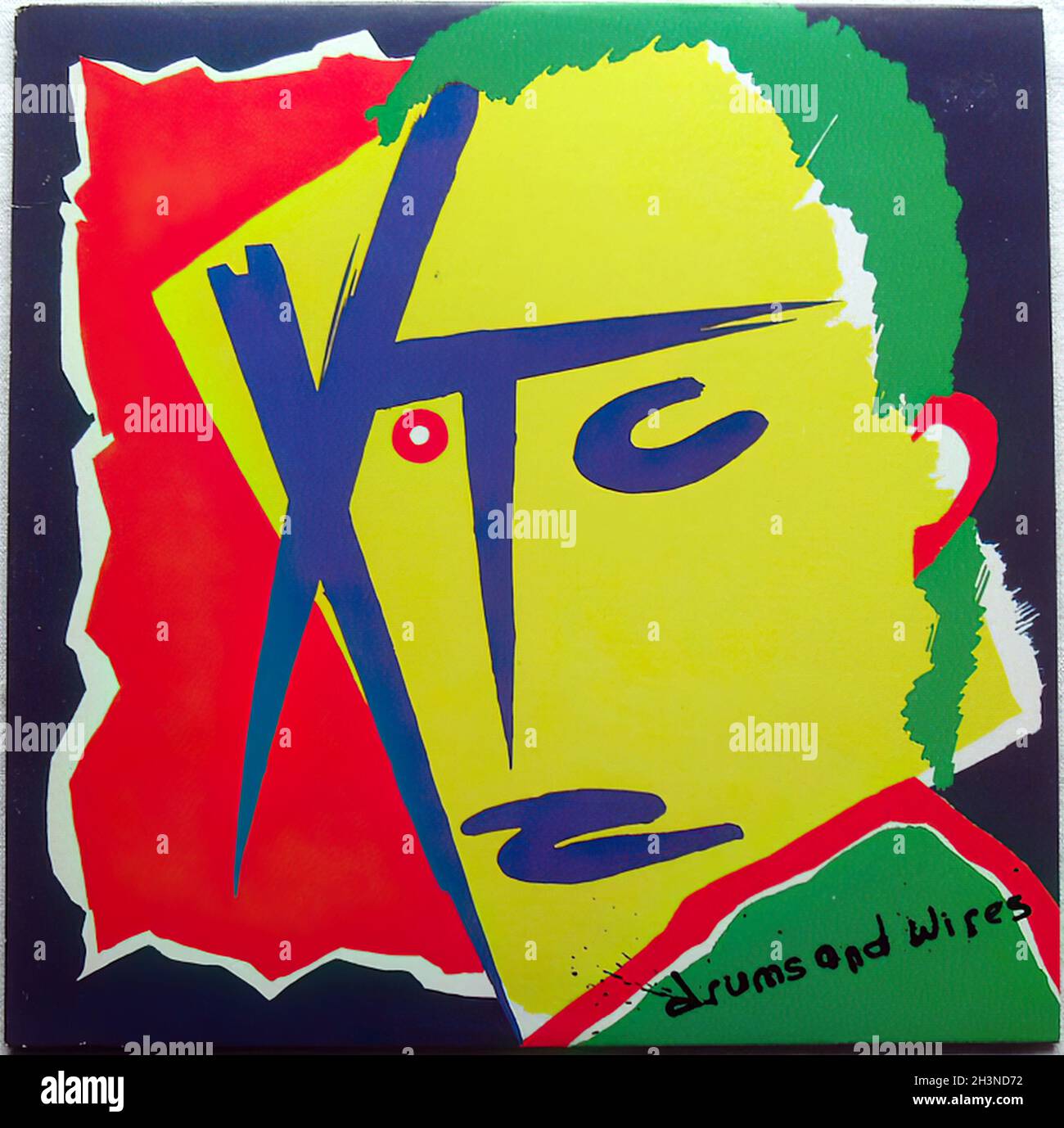 1979 Xtc Lp Album Cover Uk England Vinyl Drums and Wires Stock Photo ...
