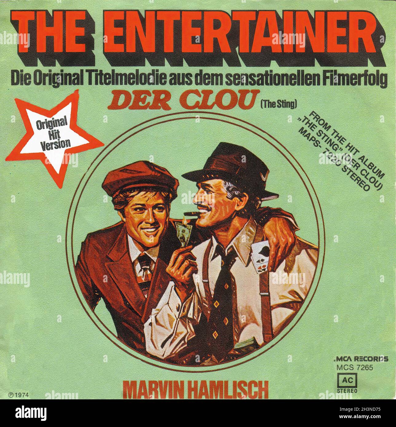 Vintage Vinyl Recording - The Sting - Der Clou - Hamlisch, Marvin - The ...