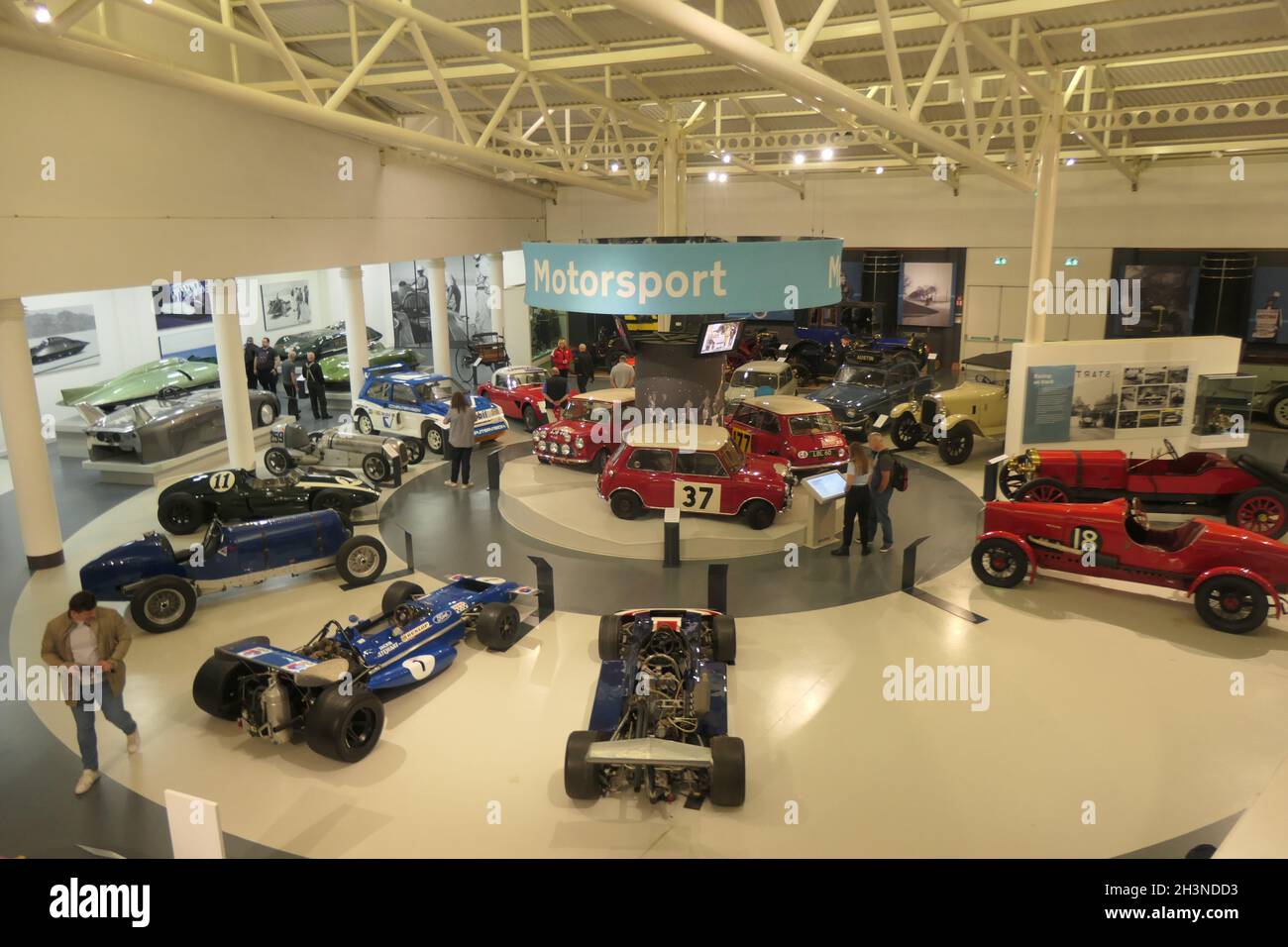 Silverstone car Museum Northamptonshire UK motorsport famous F1 cars ...