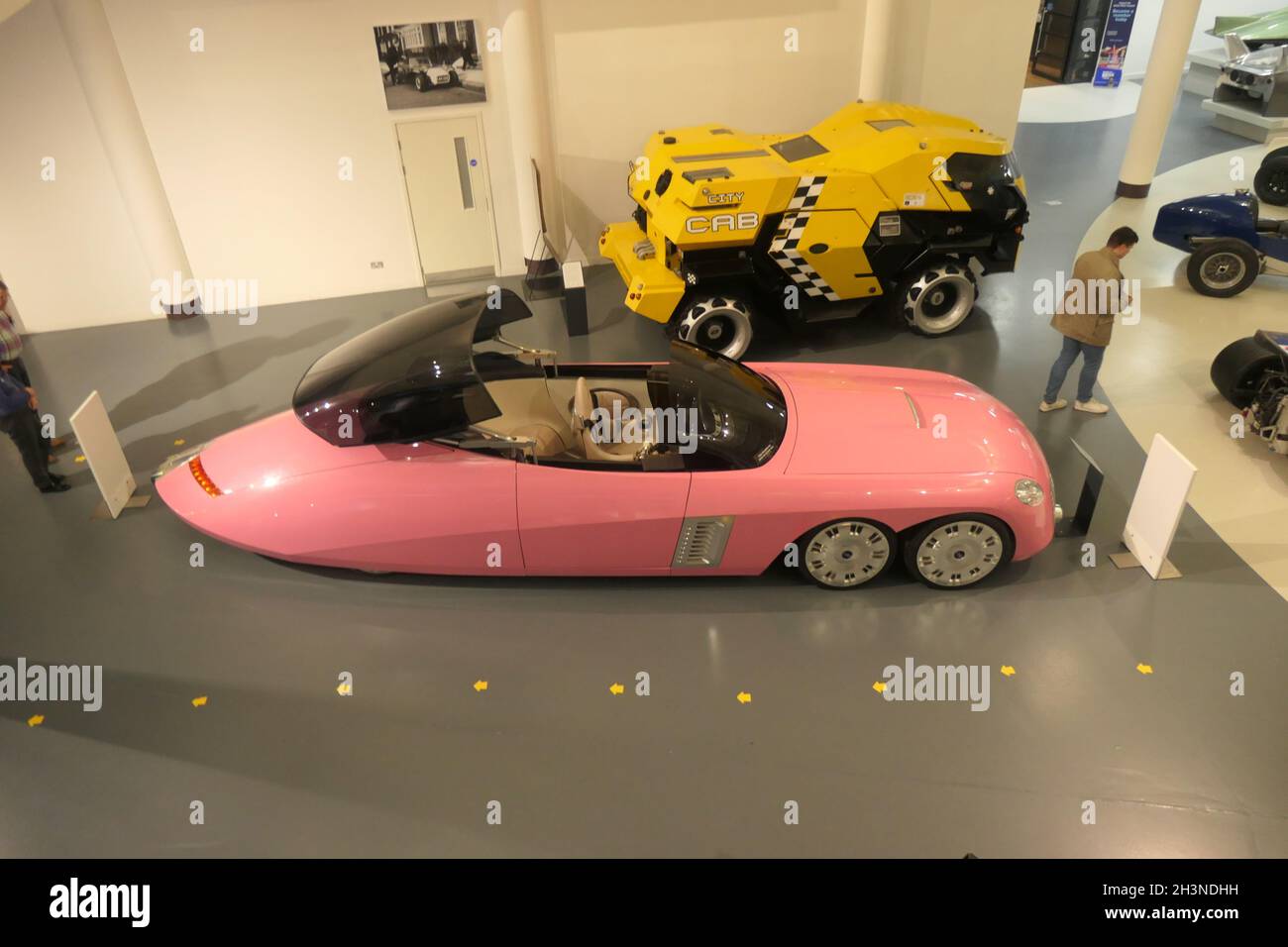 Thunderbirds Lady Penelope Silverstone car Museum Northamptonshire UK ...