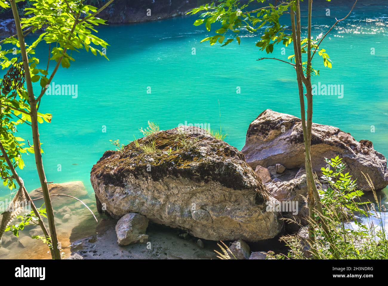 Beautiful natural landscape river stones hi-res stock photography and ...