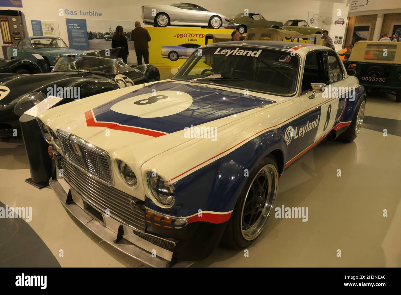 Silverstone car Museum Northamptonshire UK Stock Photo - Alamy