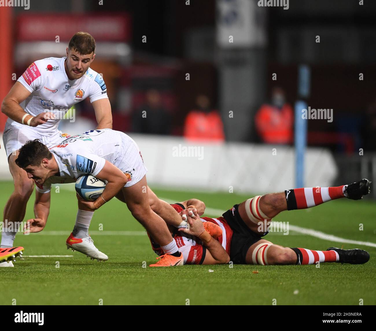 Kingsholm Stadium, Gloucester, UK. 29th Oct, 2021. Gallaher Premiership ...