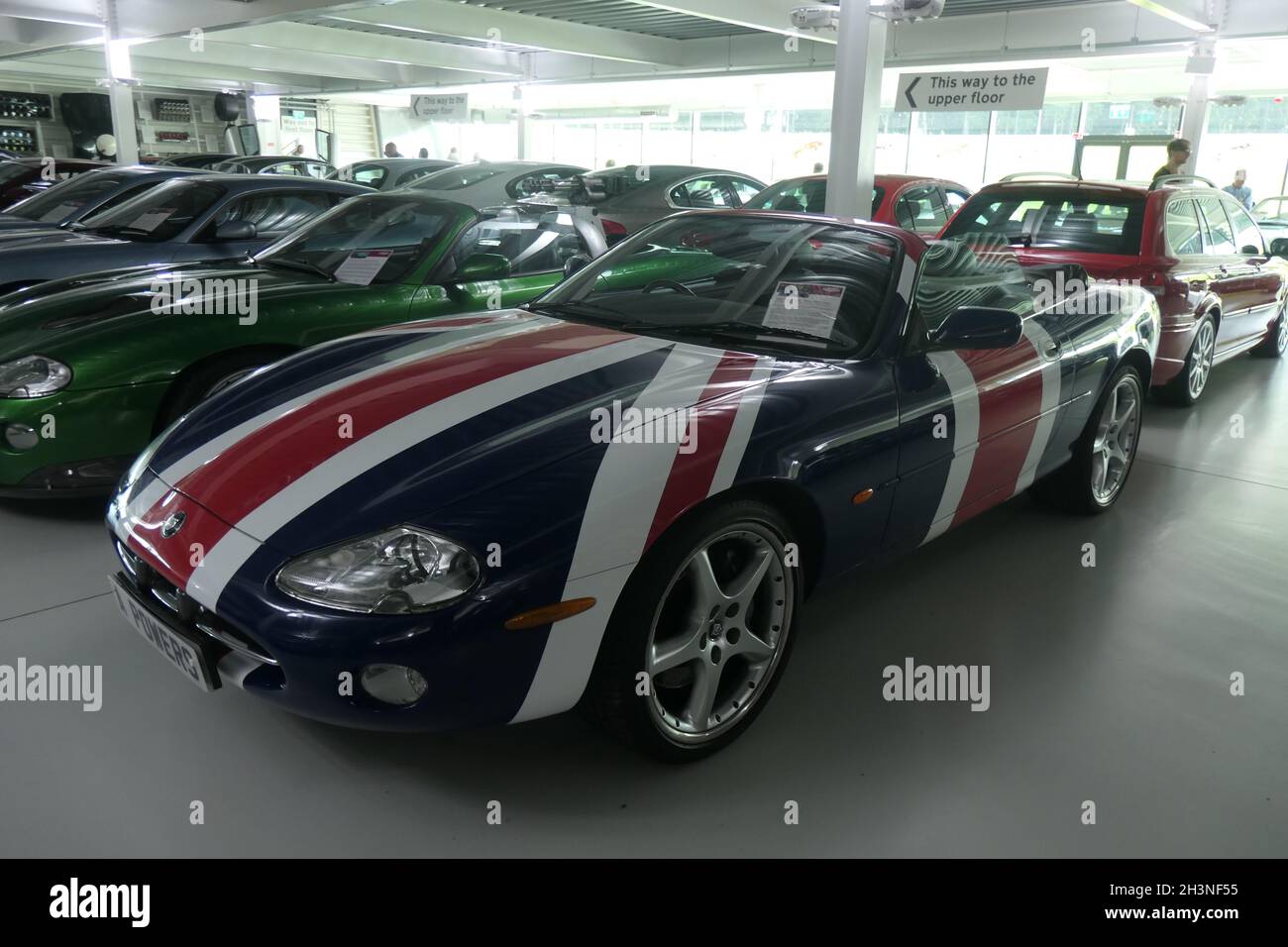 Silverstone car Museum Northamptonshire UK Stock Photo - Alamy
