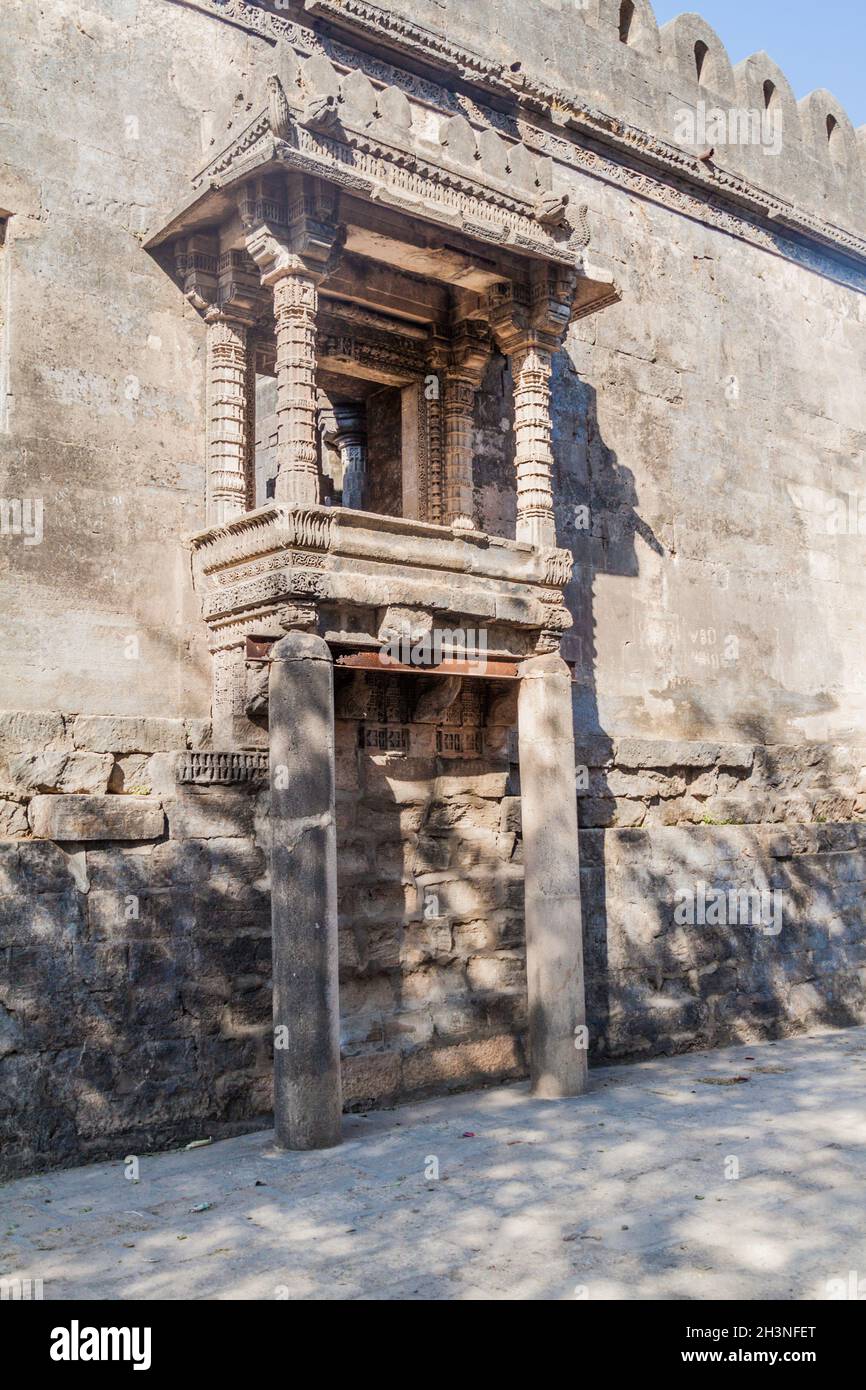 Gate at Uparkot Fort in Junagadh, Gujarat state, India Stock Photo - Alamy