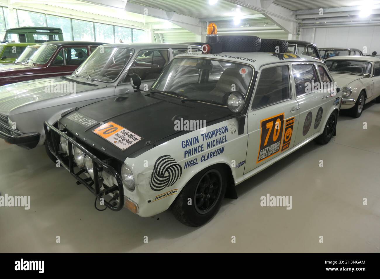 Silverstone car Museum Northamptonshire UK Stock Photo - Alamy