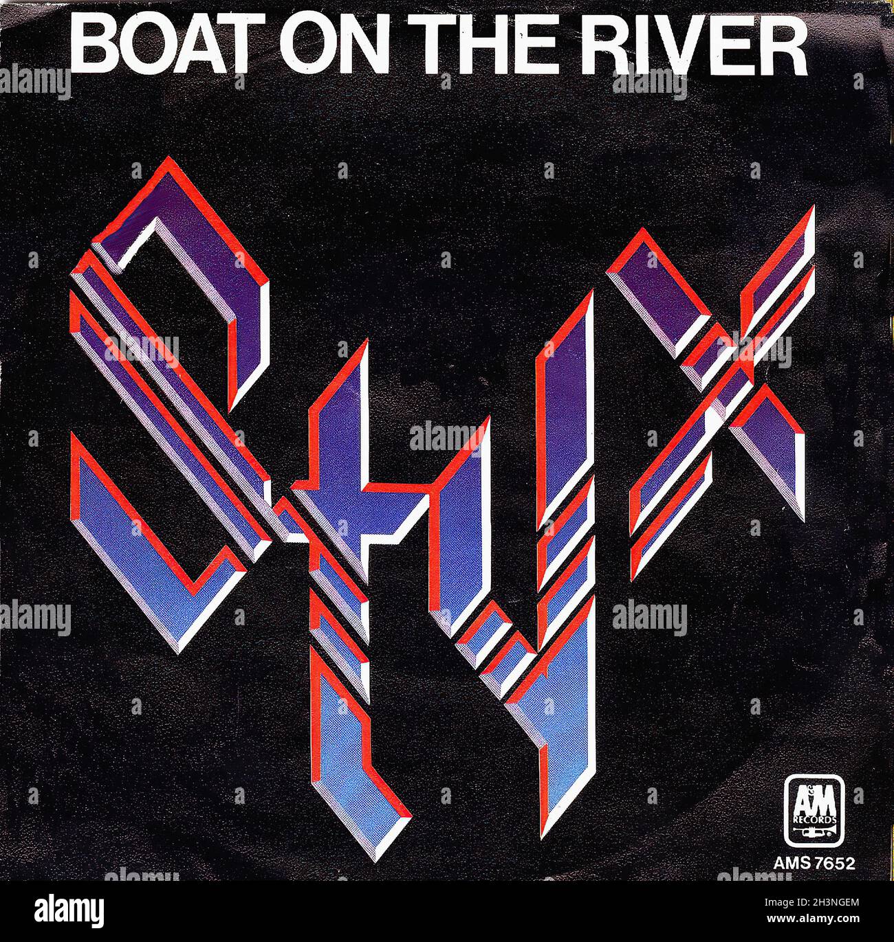 Vintage Vinyl Recording - Styx - Boat On The River - NL - 1979 Stock ...