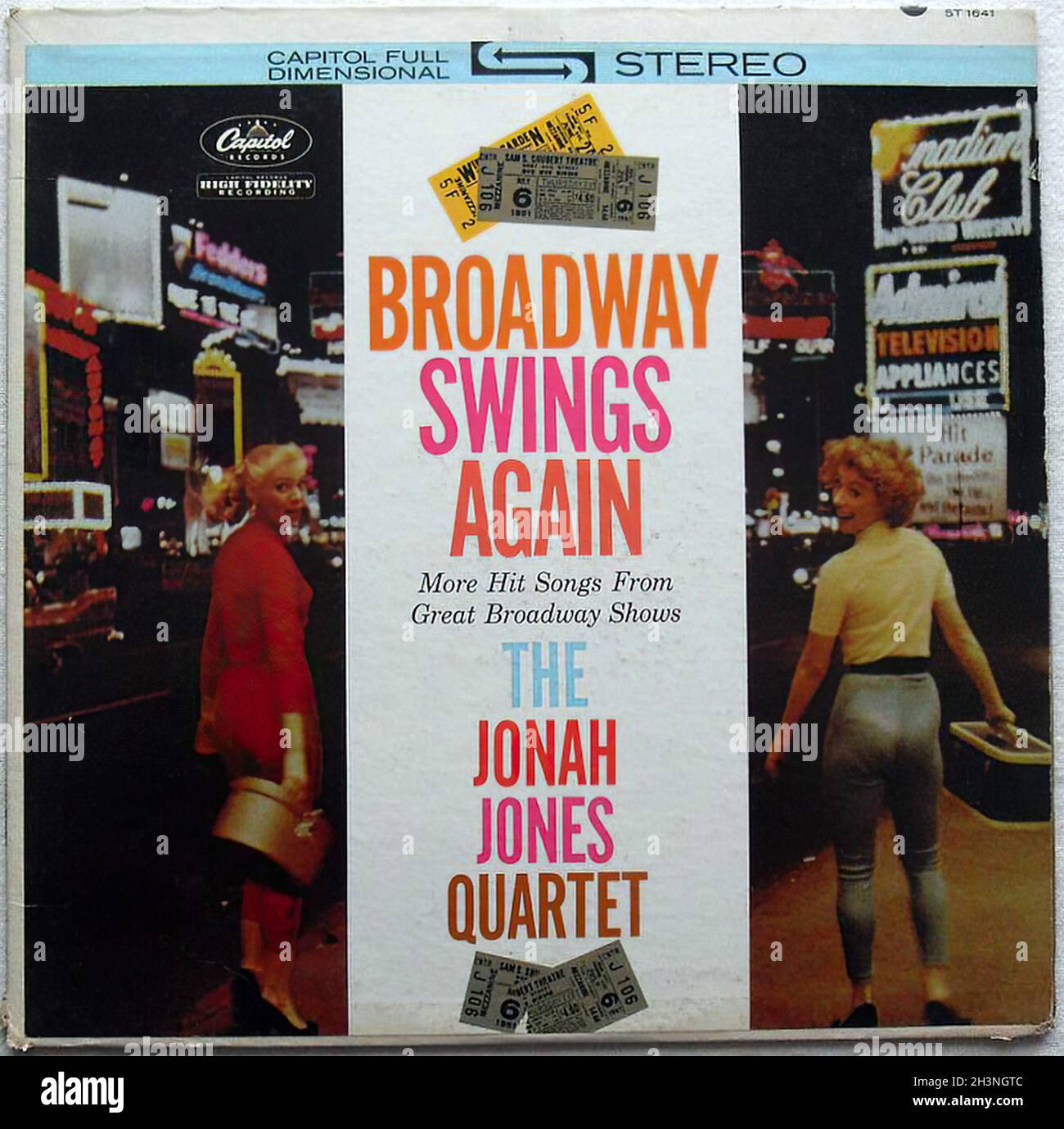1950s Times Square Album Cover Lp Photo Original Vintage Broadway Swi ...