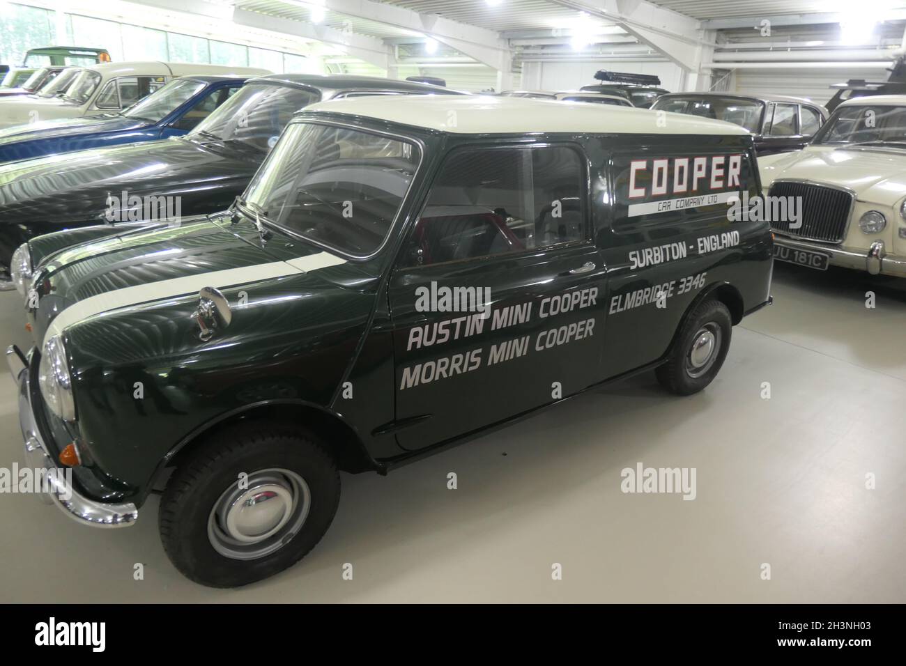 Silverstone car Museum Northamptonshire UK Stock Photo - Alamy