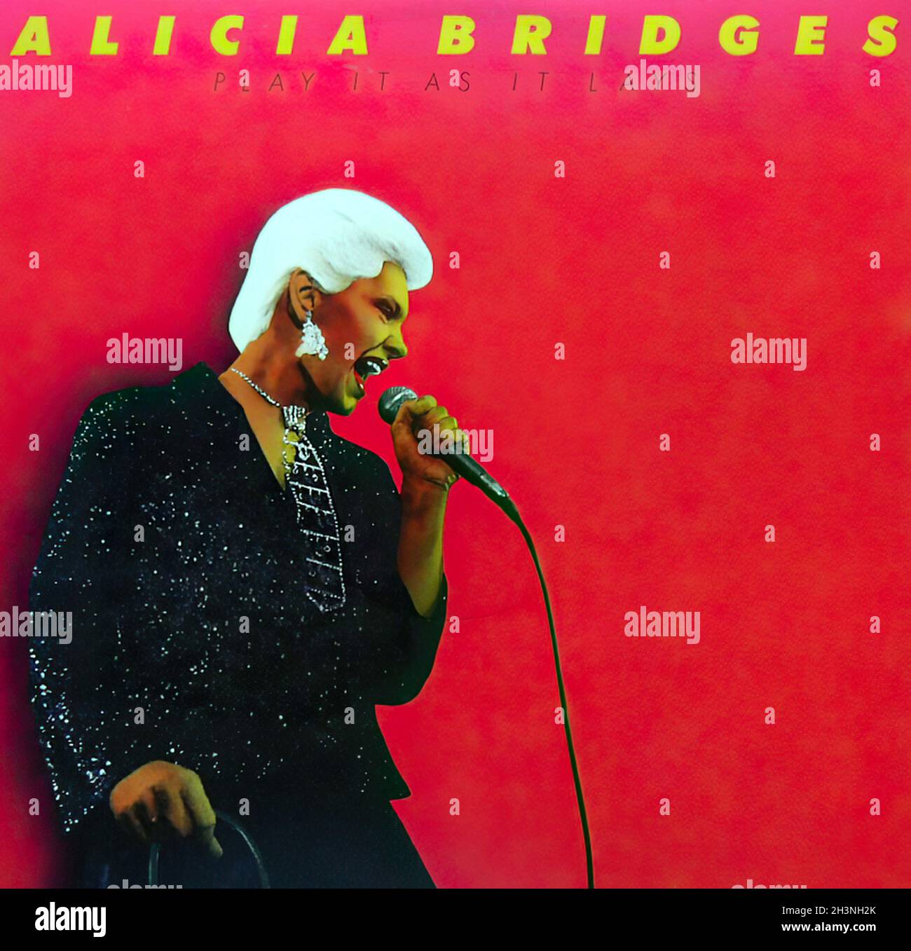 1979 Alicia Bridges Play It as It Lays 1970s Graphics Illustration Lp ...