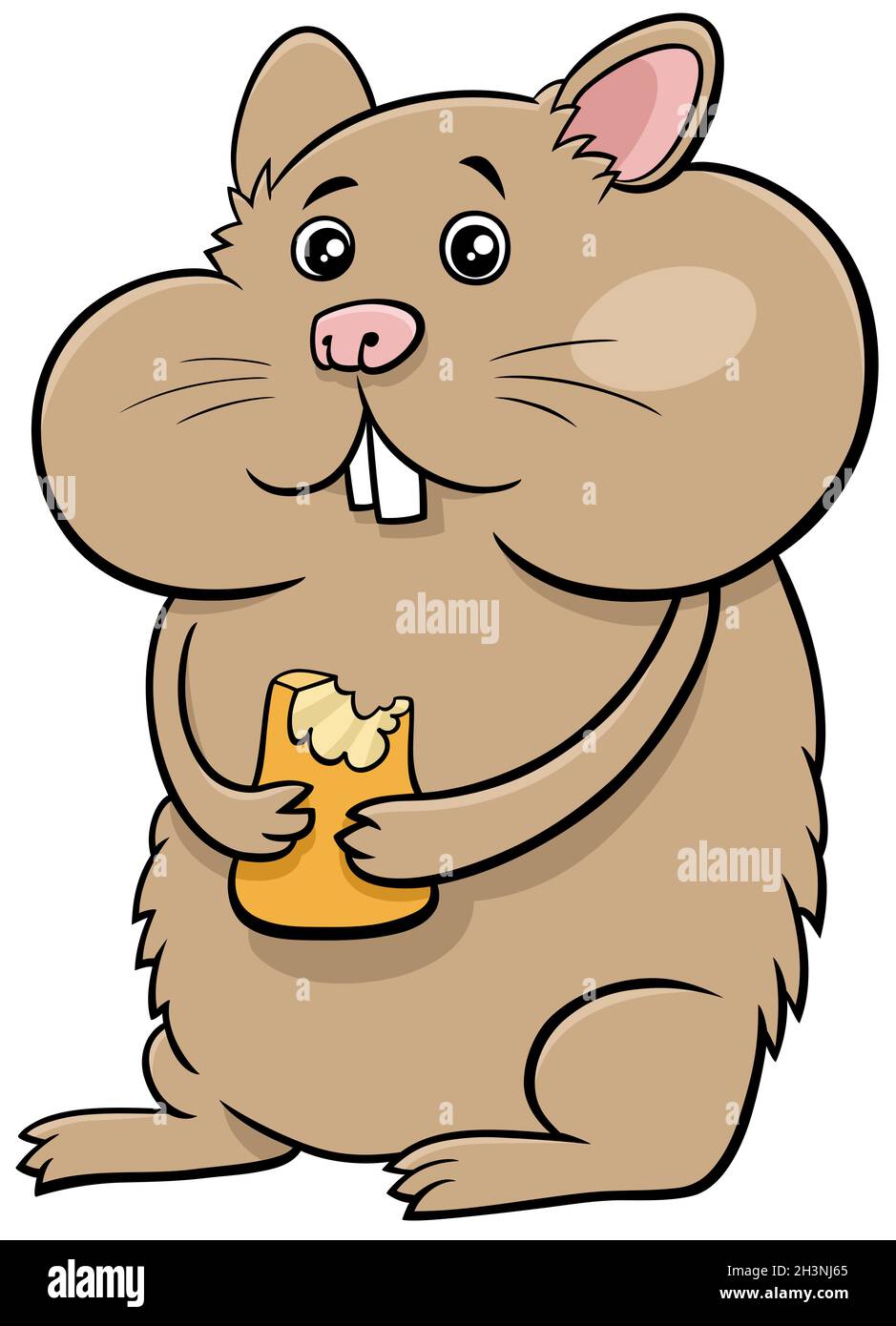 Cartoon hamster comic animal character Stock Photo - Alamy