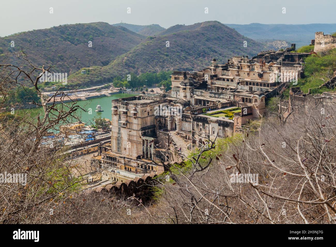 View of Garh Palace in Bundi, Rajasthan state, India Stock Photo - Alamy