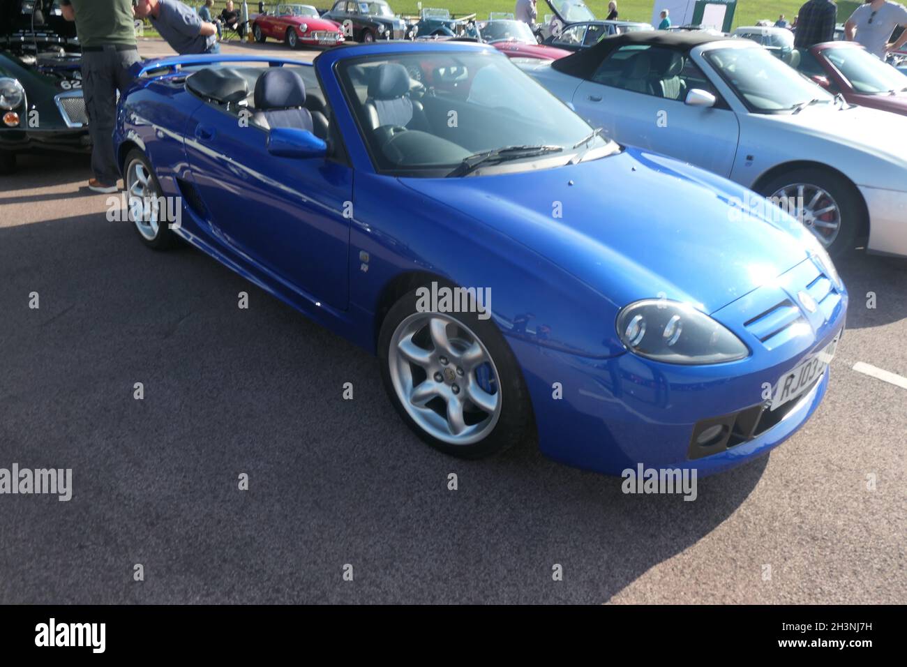 Classic car display show meet meeting rally hi-res stock photography ...