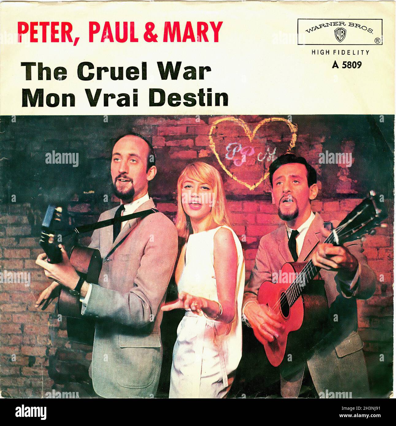 Vintage Vinyl Recording - Peter, Paul & Mary - The Cruel War - D - 1966 ...