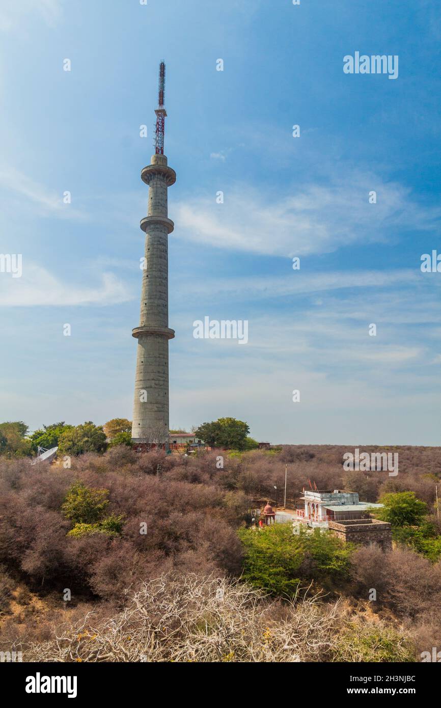 TV Tower in Bundi, Rajasthan state, India Stock Photo - Alamy
