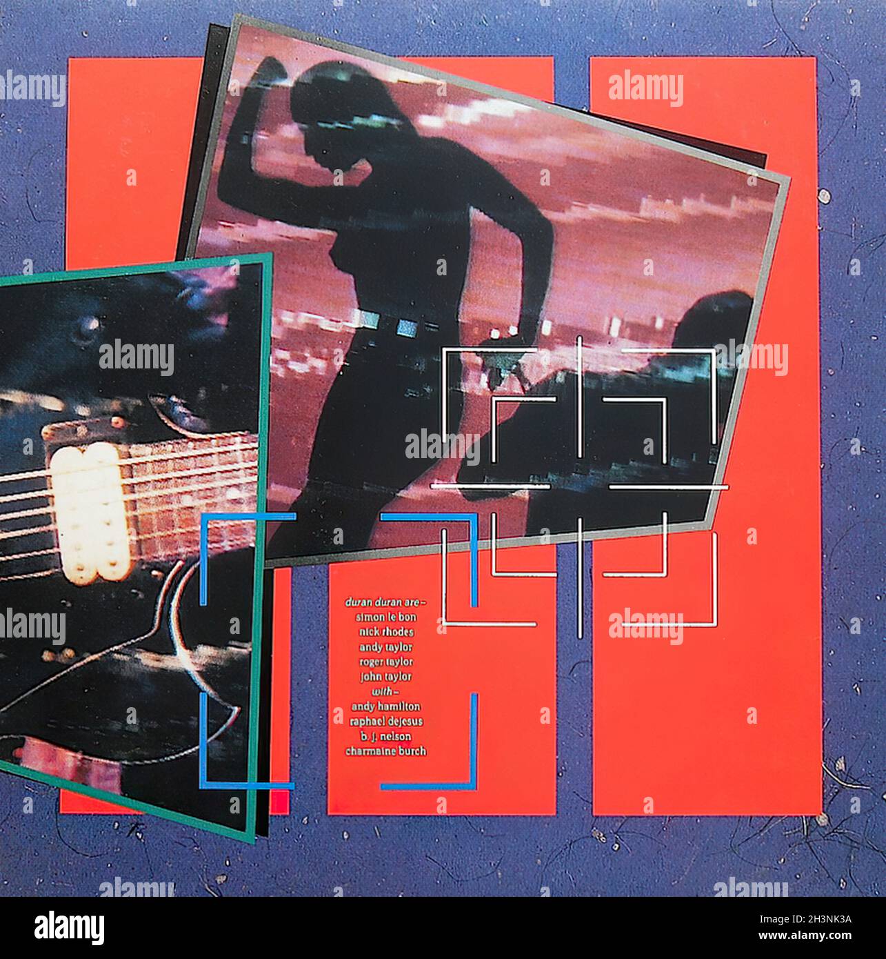 1984 Arena B Duran Duran Original Vintage Vinyl Album Record Sleeve ...