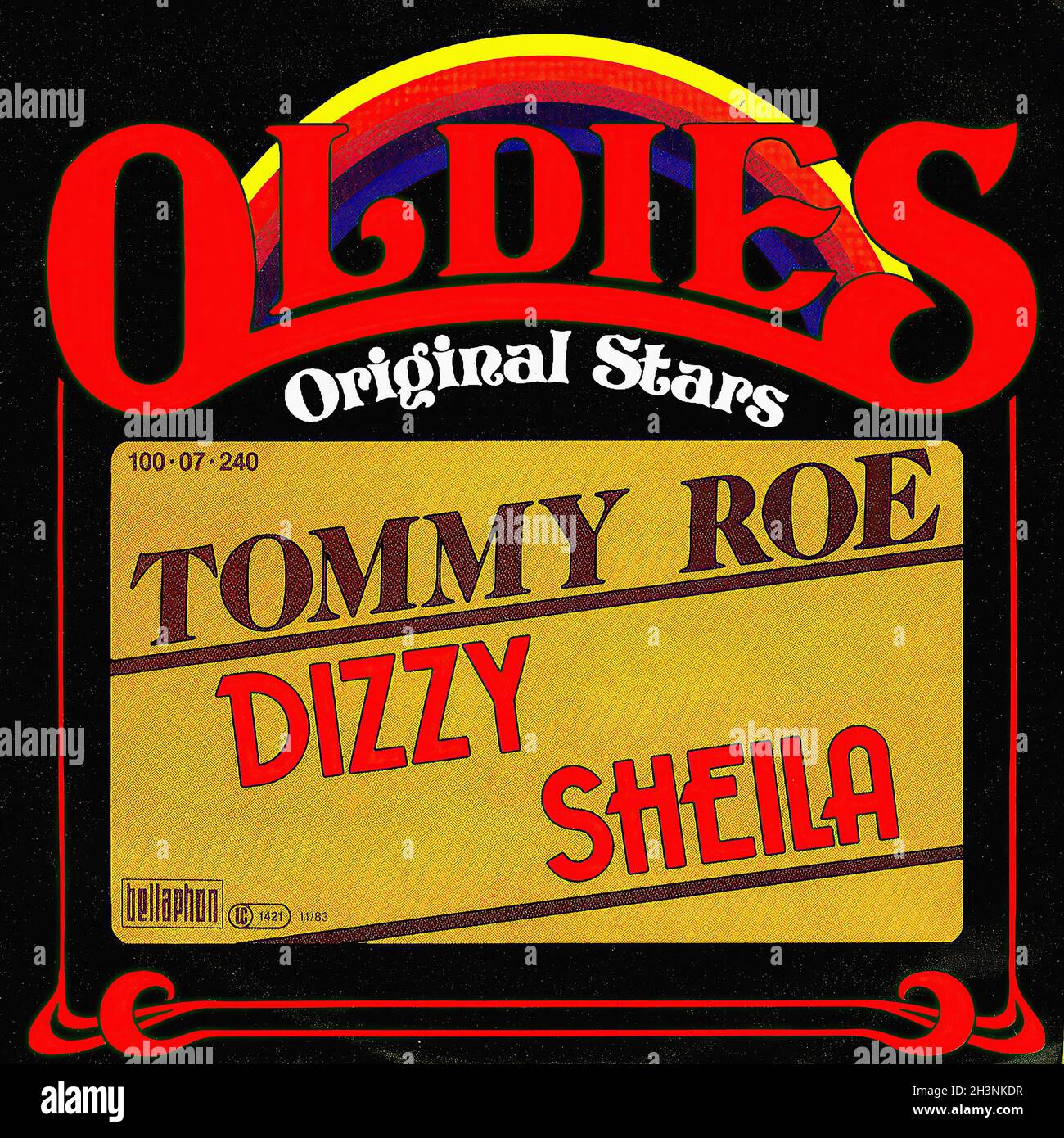 Vintage Vinyl Recording - Roe, Tommy - Dizzy - D - 1969- ReRelease 1983 ...